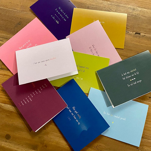 Complete Set Lyric Cards | www.leoniemeijer.com