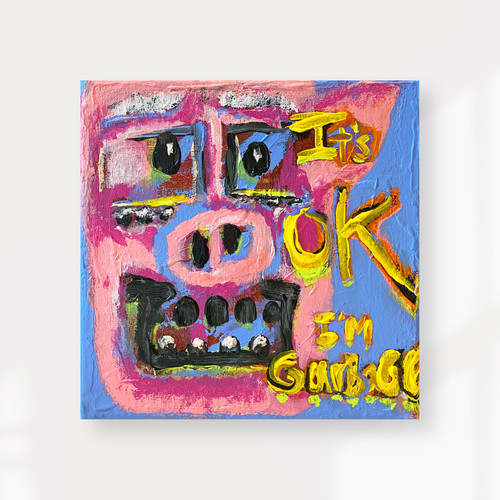 It's ok I'm garbage | www.leoniemeijer.com