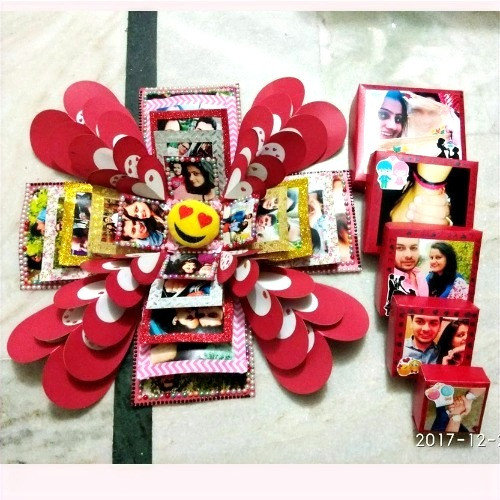 Printyourstyle Customized Heart Explosion box
