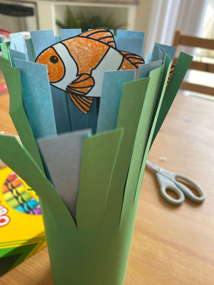 Clownfish/Anemone Craft!
