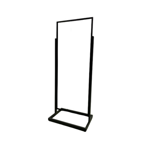 Black Freestanding Sign Frame | darbyandgrey