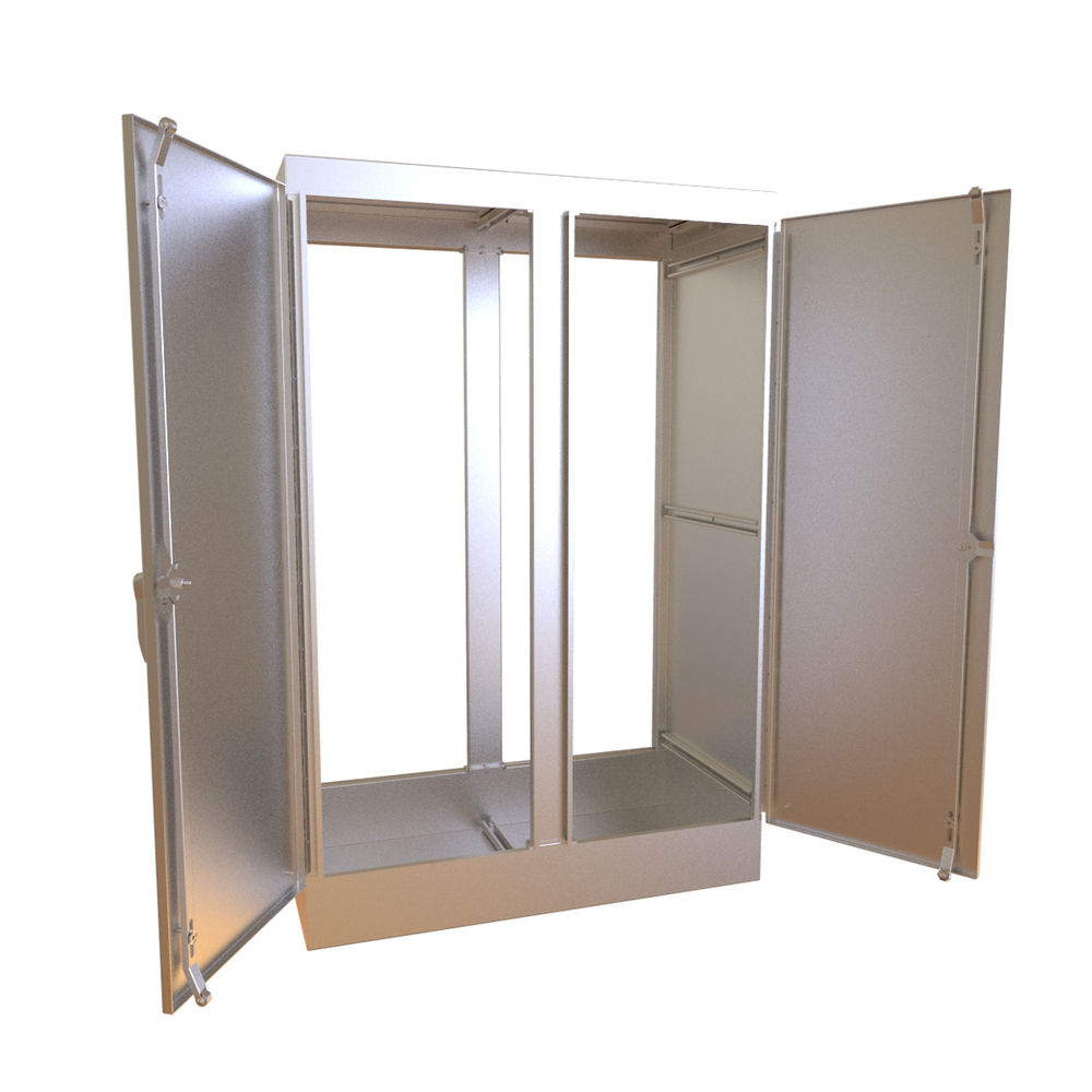 Hammond - Type 4X Stainless Steel Two Door Freestanding Enclosure