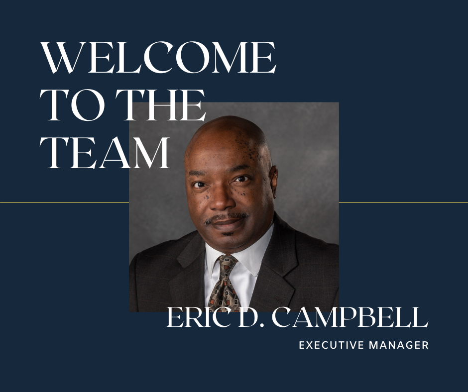Welcome Eric D. Campbell