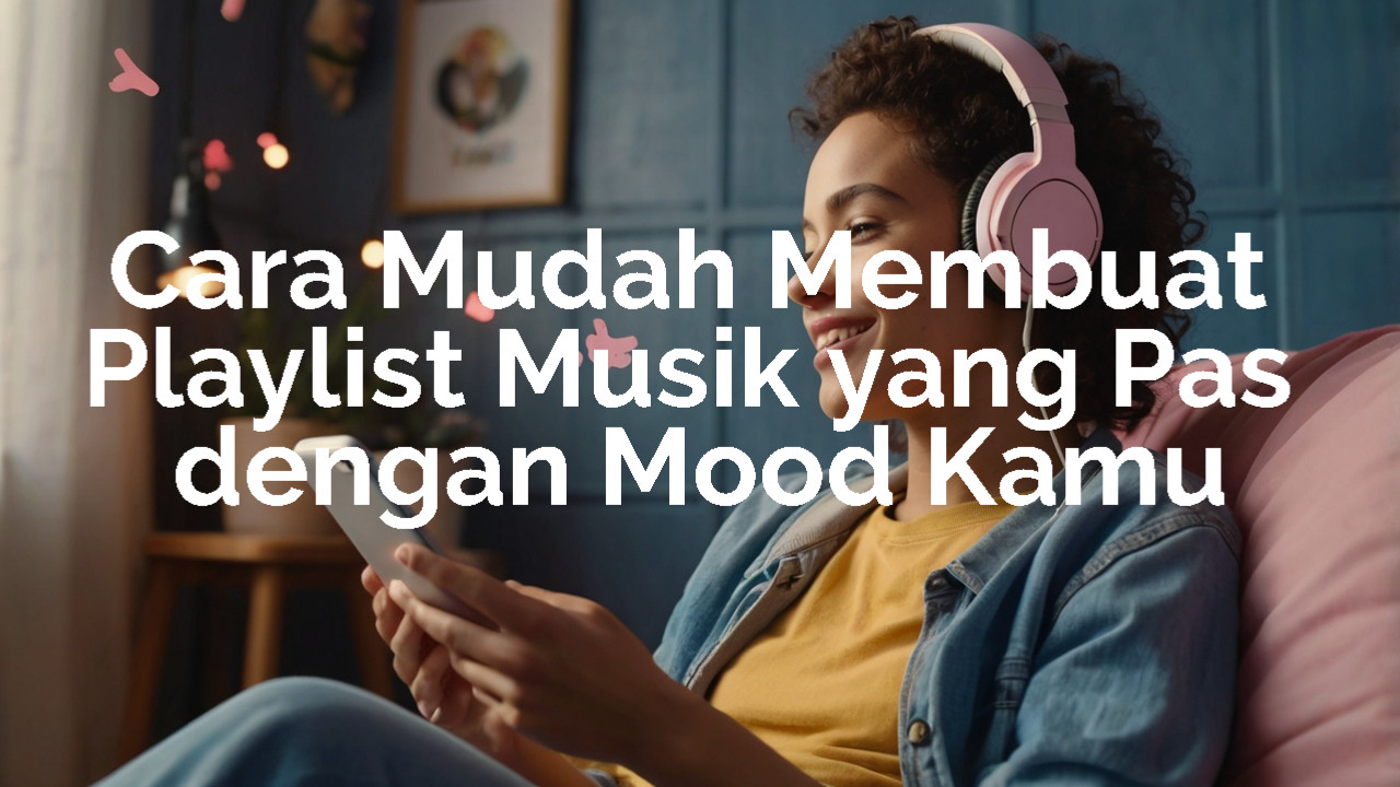 Cara Membuat Playlist Musik yang Pas dengan Mood Kamu