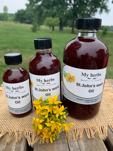 St John S Wort Oil Organic Myherbsforyou
