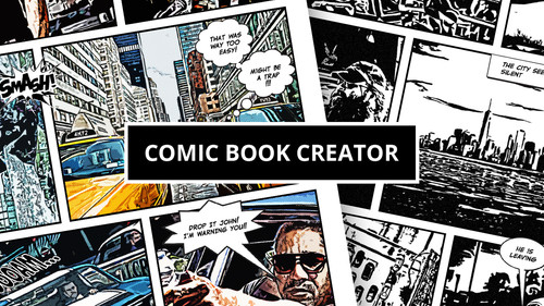Comic Book Creator Bundle | DesignRocket