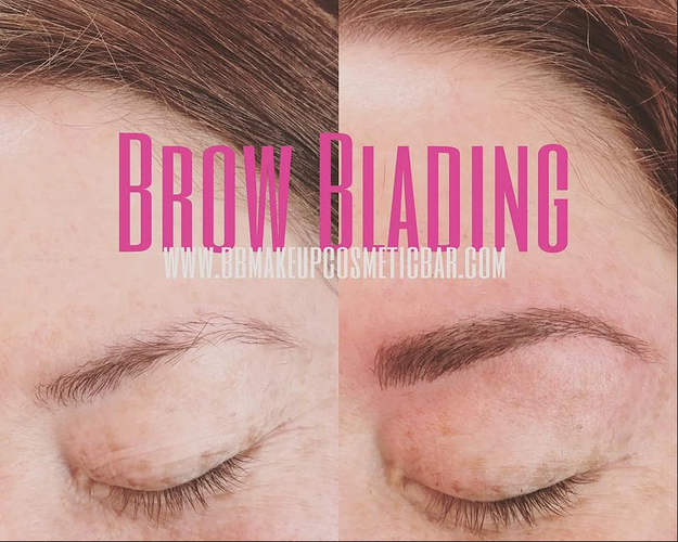 BROW BLADING | BB Makeup & Cosmetic Bar