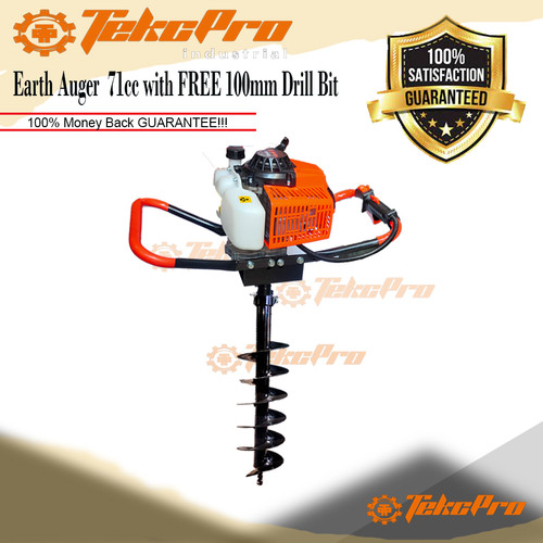 Tekcpro Earth Auger 71cc with 100mm FREE Drill Bits | Tekcpro Business ...