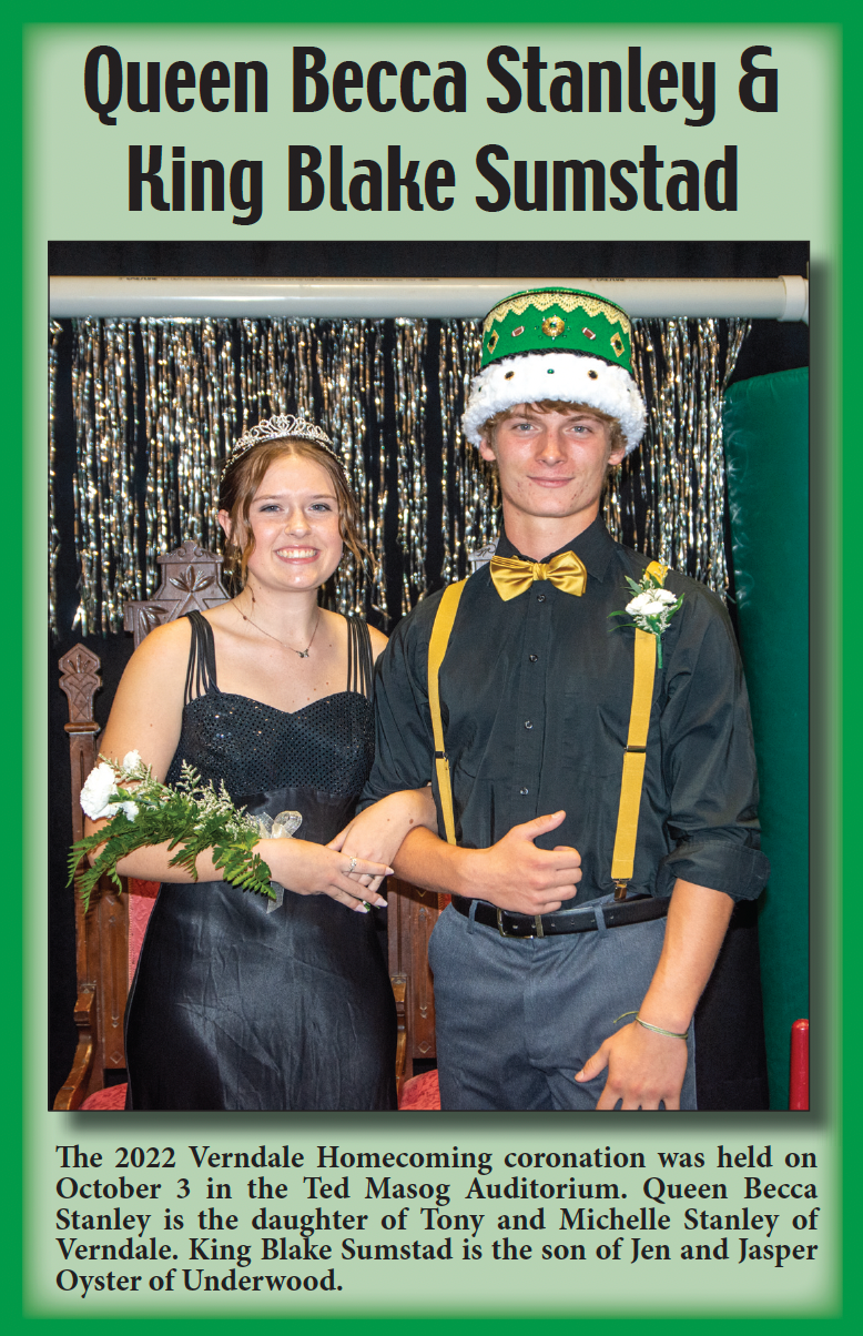 Queen Becca Stanley & King Blake Sumstad