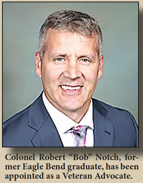 Colonel Robert Notch appointed as Veteran Advocate
