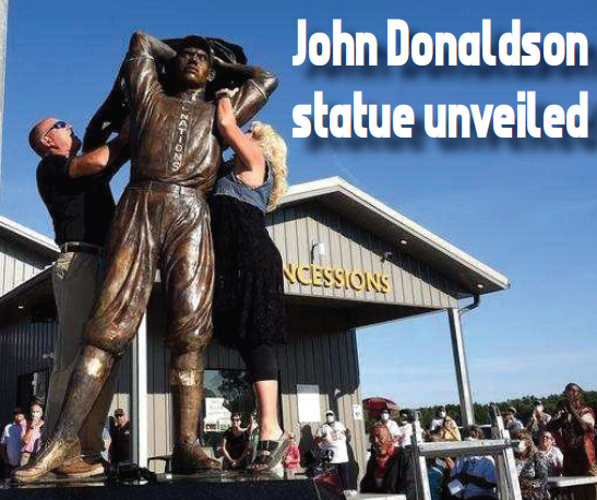 John Donaldson statue unveiled