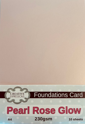 Pearl Rose Glow FoundationsCard 230gsm A4 10 Sheets by Creative ...