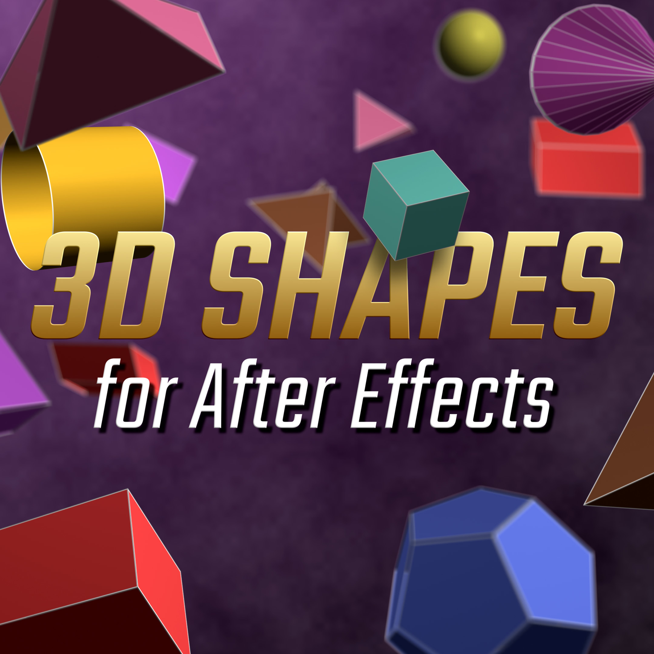 Free Template - 3D Shapes