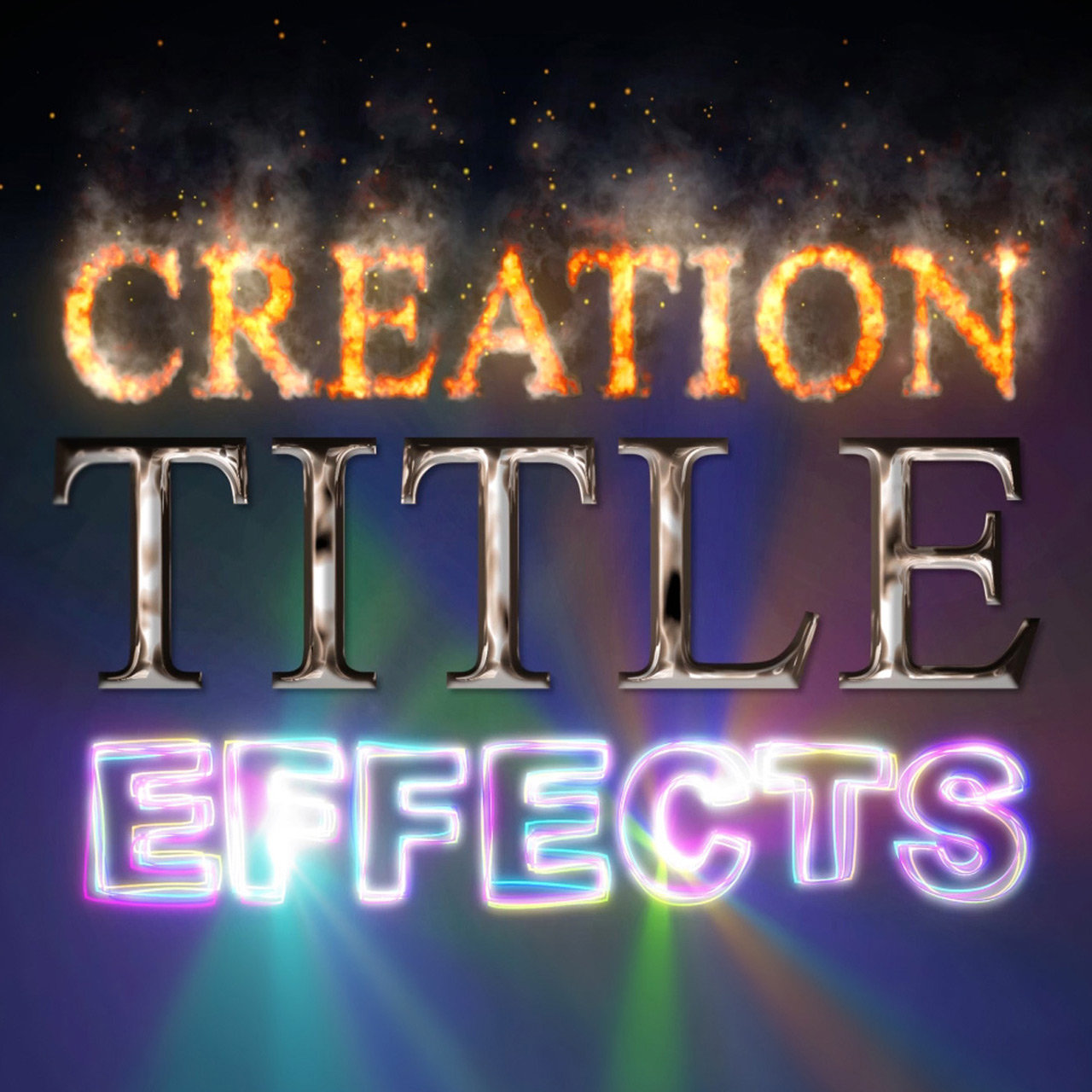 Creation Title Effects