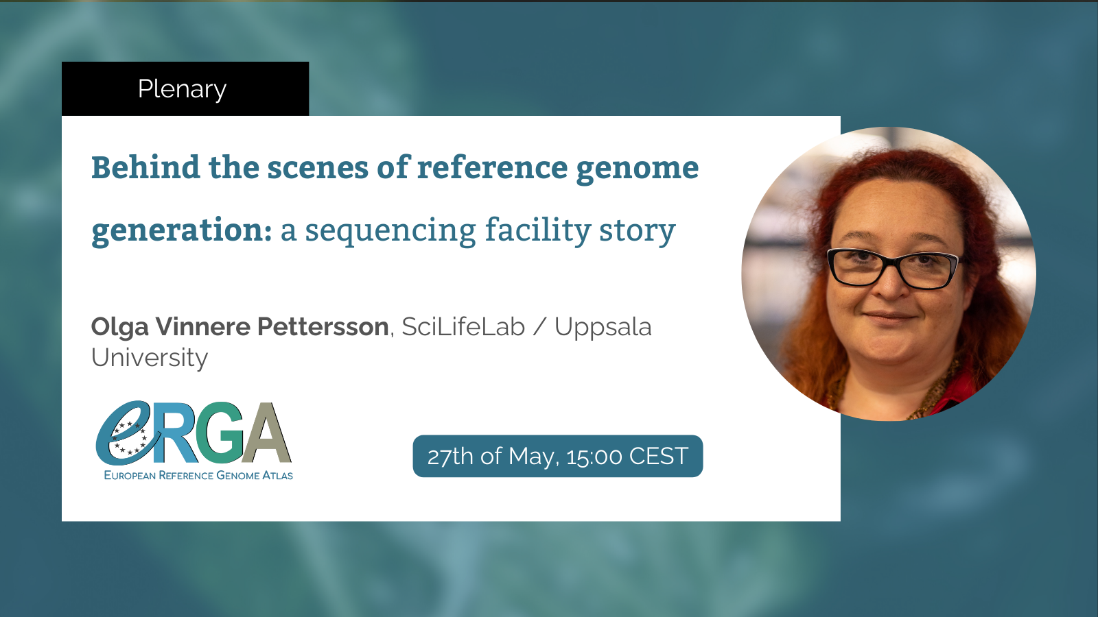 Talk - Behind the scenes of reference genome generation: a sequencing ...