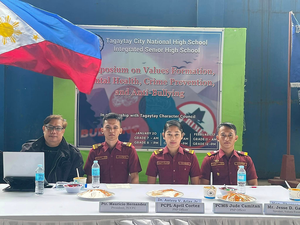 Symposium on Values Formation, Crime Prevention, and Anti-bullying