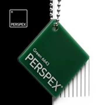 Perspex Green 6643 Acrylic| Brighton & Hove Plastics
