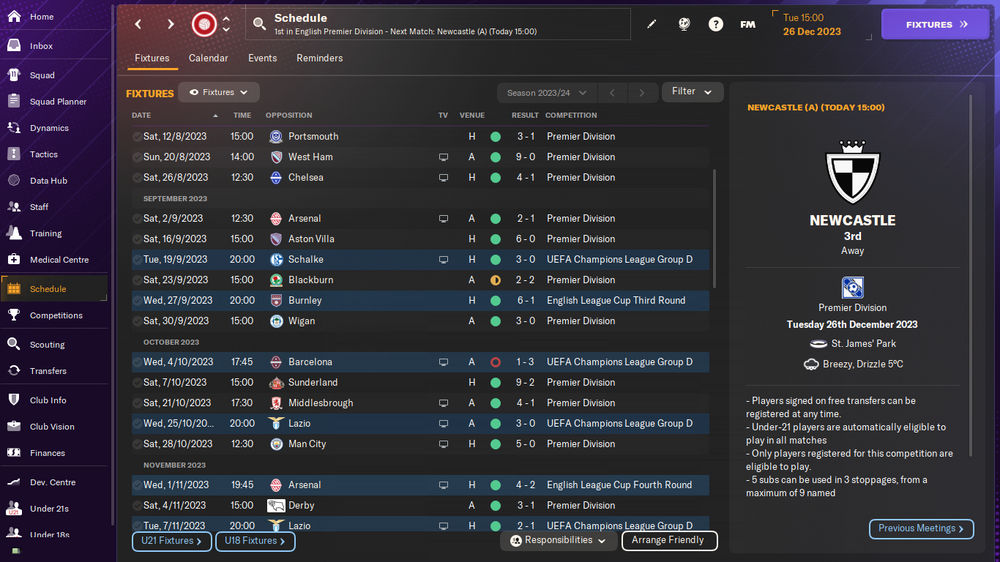 3421 - No Wingbacks | Fm Tactics