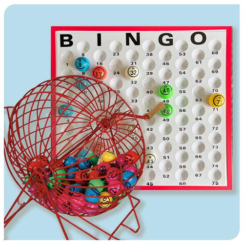 Large 20" Bingo Set (1-75 Numbers) | Ranford Bingo | NZ