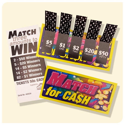 Match for Cash Breakopen Tickets | Ranford Bingo | NZ