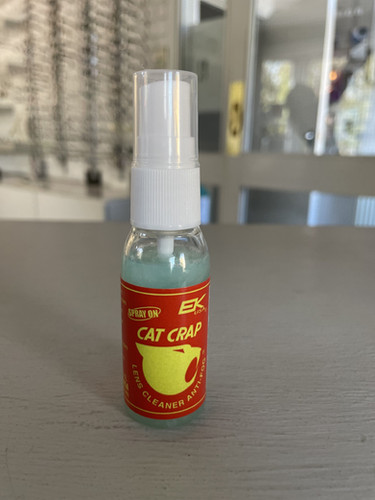 Cat-Crap cleaner and anti-fogging solution 30ml | thompson-hardwick