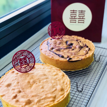 Round Butter/Marble Cake | Homies Bakery SG