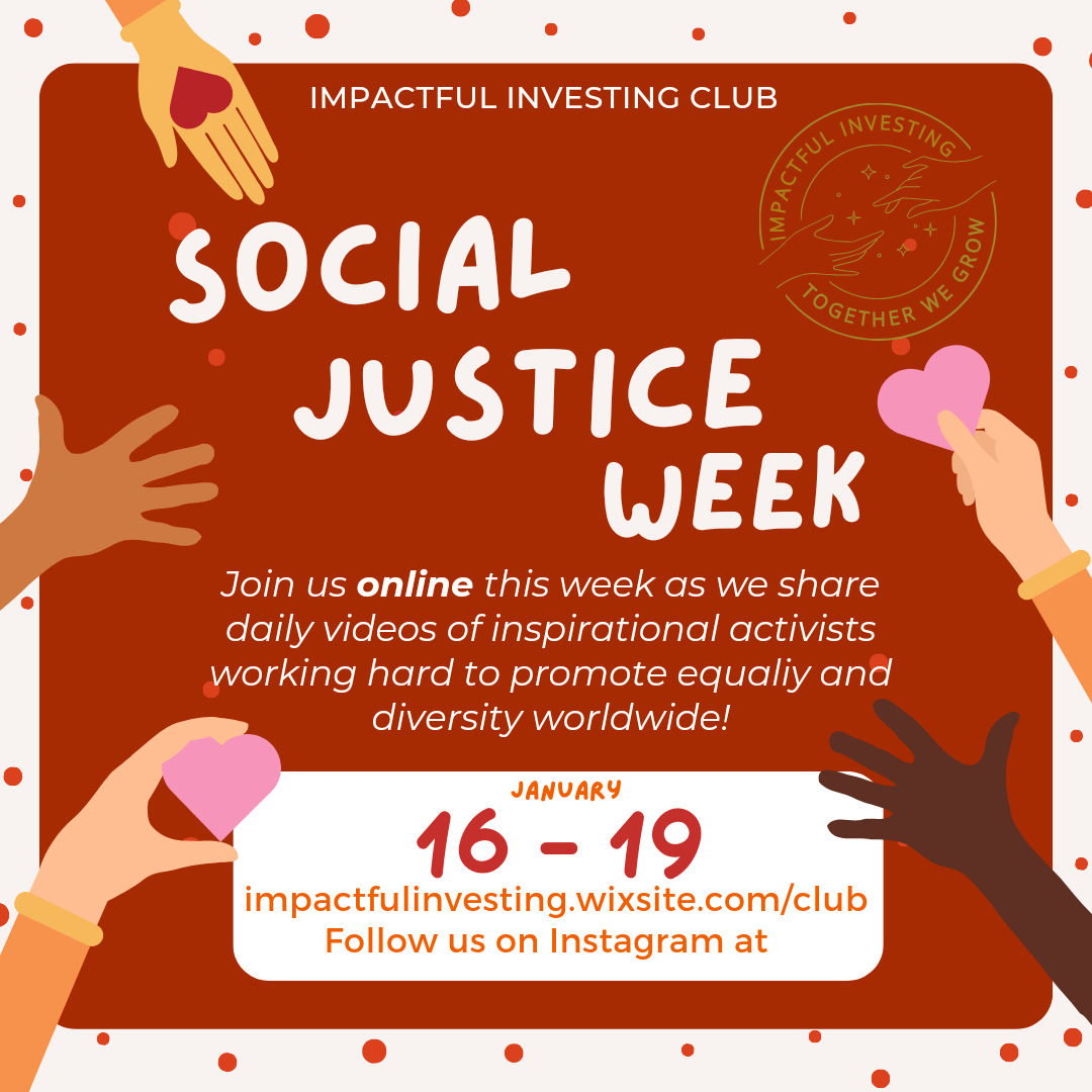 Social Justice Week | Impactful Investing