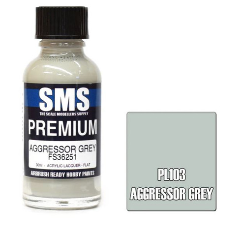 SMS PL103 Premium AGGRESSOR GREY FS36251 30ML | HOLK RC