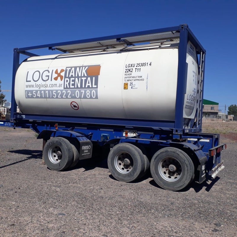 ISOTANQUES DE LOGIX EN NEUQUEN ! // LOGIX’S ISOTANKS IN NEUQUEN