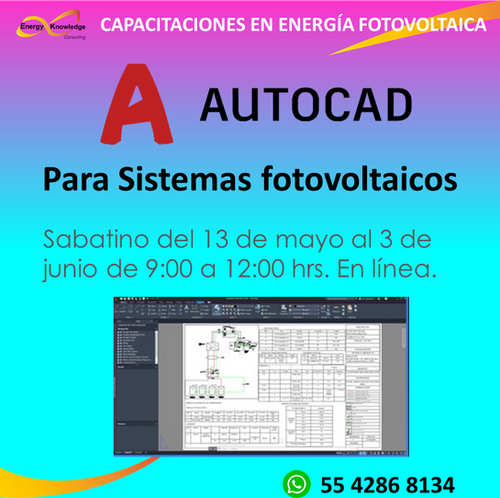 Copia de AutoCAD para Sistemas Fotovoltaicos | EnergyKnowledgeCons