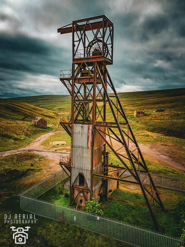 Grove Rake Lead Mine - Print Ready Download | DJ-AerialPhotography