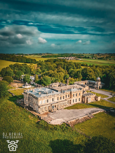 Windlestone Hall - Print Ready Download | DJ-AerialPhotography