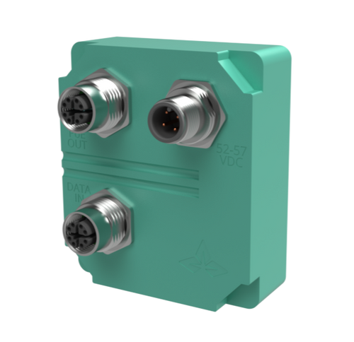 PoE++ Injector with X-Coded M12 Connectors | Stele Tech