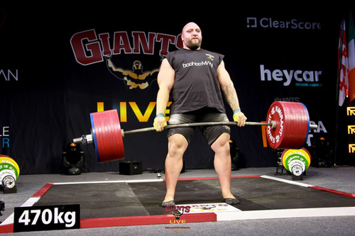 470kg deadlift signed autograph | Graham Hicks Coach
