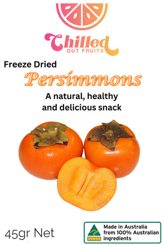 Freeze Dried Persimmons | Chilled Out Fruits
