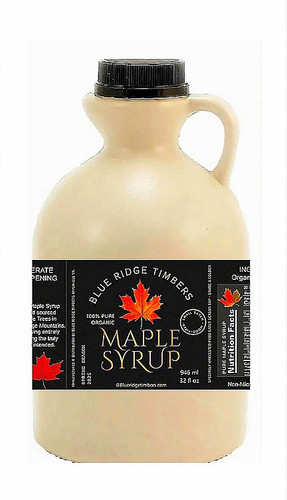 BLUE RIDGE TIMBERS- 100% Pure Organic Maple Syrup | BLUE RIDGE TIMBERS