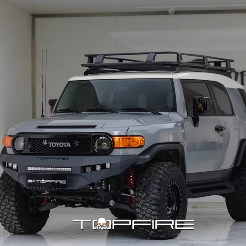 Toyota FJ Cruiser 07-22 China TopFire Marauder ll Aluminum Front Bumper ...