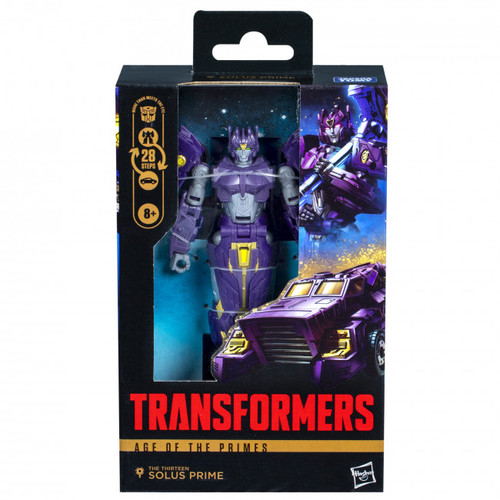 Transformers Age of the Primes Deluxe Class: The Thirteen Solus Prime ...