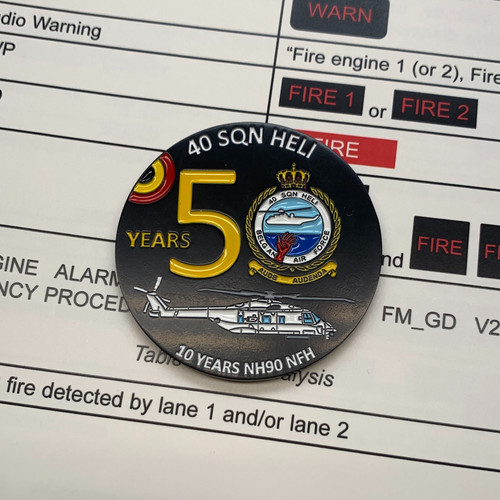 Limited Edition Coin | 40Squadron