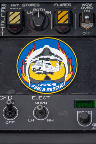 Badge/Patch Fire & Rescue Koksijde (PVC) | 40Squadron