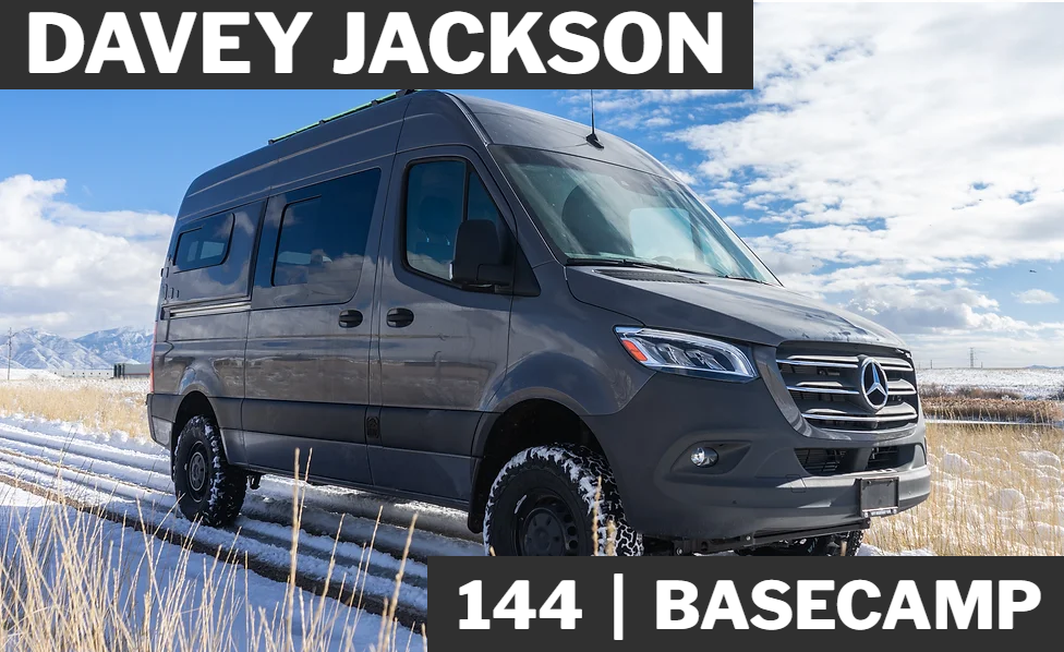 Davey Jackson 144 Basecamp Camper Van | Off Highway Van Builds