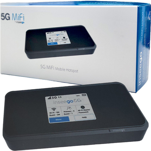 Inseego 5G MiFi M2000 Mobile Hotspot - Black - New | Amerishop Services