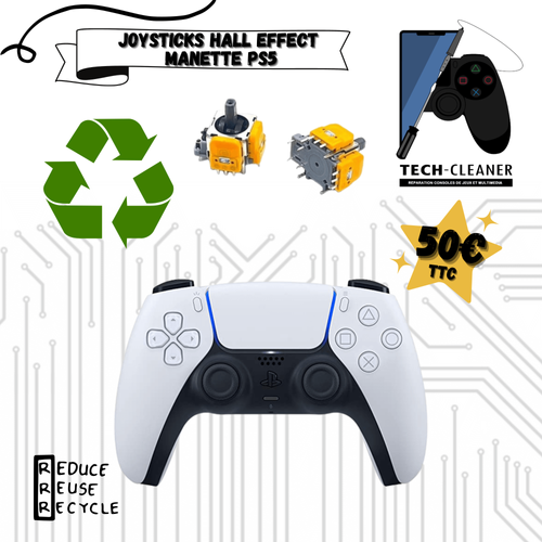 Upgrade Joysticks Hall Effect PS5 Aincourt 95510 - Gaming Pro - Tech ...