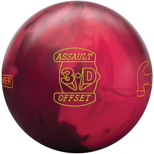 Hammer 3-D Offset Assault Bowling Ball | Haynes Bowling