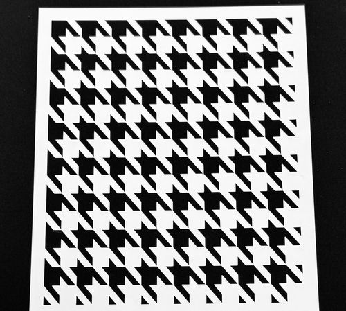 Houndstooth | STICK IT STENCILS