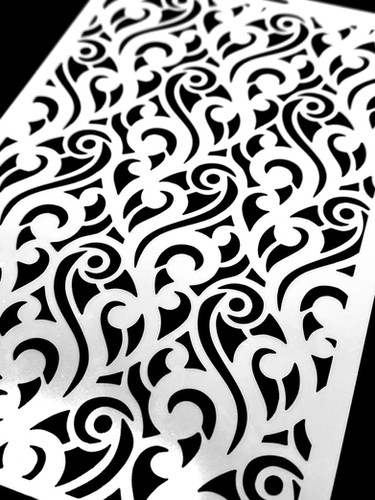 Scrolly | STICK IT STENCILS
