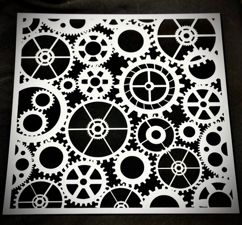 Gears 2 | STICK IT STENCILS