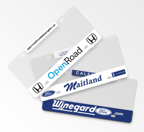 Licence Plate Signs | Rainbow Sign Mfg.