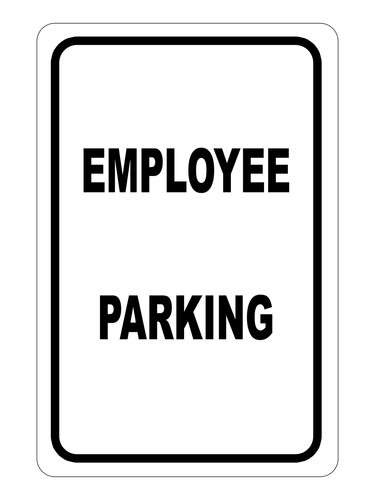 Employee Parking | Rainbow Sign Mfg.