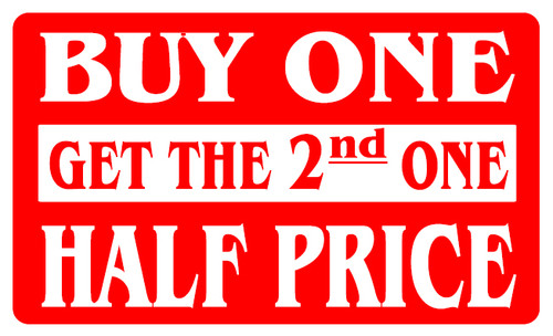 Buy One, Get The 2nd | Rainbow Sign Mfg.